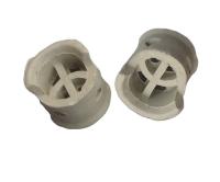 China Mass Transfer Ceramic Conjugate Ring Ceramic Conjugate Ring For Cooling Tower for sale