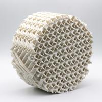 China Corrugated Plate Ceramic Tower Packing For Distillation Column Structured Packing for sale