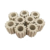 China Ceramic Corrugated Raschig Ring Ceramic Gear Protective Agent Ceramic Tower Packing for sale