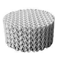 China Light Corrugated Ceramic Packing 125ys Tower Structured Packings for sale