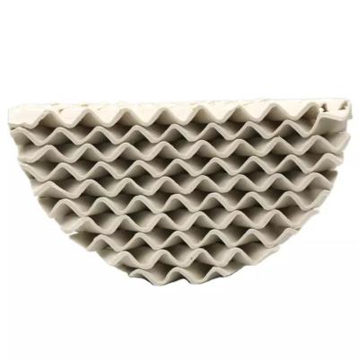 中国 軽量波紋セラミックパッキング 125YS 塔構造パッキング 販売のため
