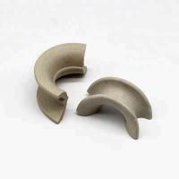 China Different Saddle Ring Random Ceramic Saddles Intalox Tower Packing for sale