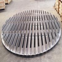 China Trough Pan Liquid Distributor Tower Internals Distillation Column Internals for sale