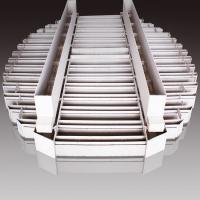 China Trough Pan Liquid Distributor Tower Internals Distillation Column Internals for sale