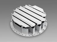 China Trough Pan Liquid Distributor Tower Internals Distillation Column Internals for sale