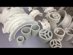Ceramic Random Packing Pall Packing Ring For Adsorption Column
