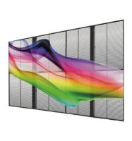 Quality IP65 Transparent Glass LED Display Rainproof P3.91 Outdoor LED Display 7680Hz for sale