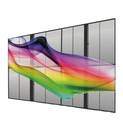 Quality IP65 Transparent Glass LED Display Rainproof P3.91 Outdoor LED Display 7680Hz for sale