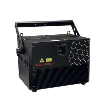 China Professional Laser Beam Light 10W RGB Animation Laser Projector IP20 Indoor for sale