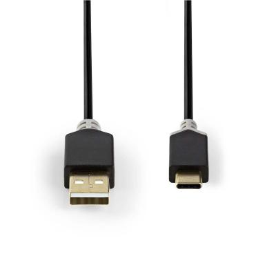 China Usb 2.0 Short Usb Type C Cable , Gold Plated 1.0m Mobile Phone Usb Cable for sale