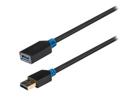 China Durable USB 3.0 Extension Cable , Usb Male To Female Cable Extender Cord 6.6 Feet For Hard Drives for sale