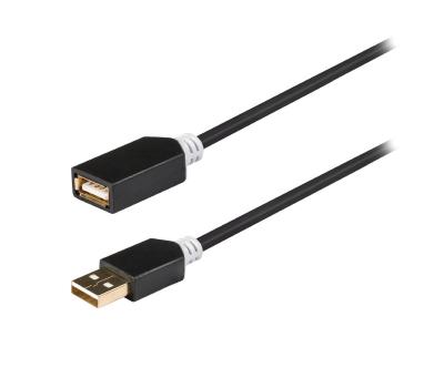 China 3m 2.0 USB Link Cable Male To Female USB Extension Cable 28 / 24AWG For Hard Drive Enclosures for sale