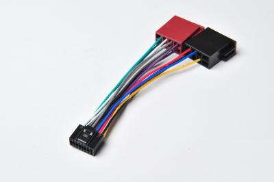 China 16 Pin Connector Car Radio Wiring Harness , Kenwood Wiring Harness Long Life for sale