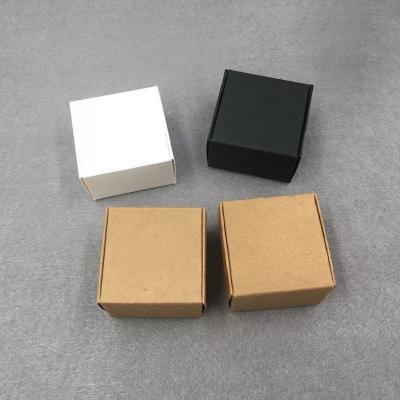Cina DIY che piega la scatola di carta di Mini Jewelry Packing Small Soap del contenitore di regalo di Kraft in vendita