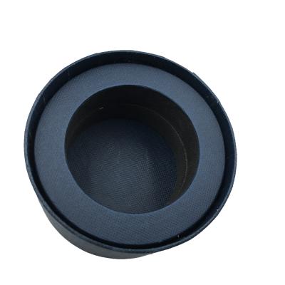 China Pantone Rigid Gift Boxes Paper PT03 Navy corrugated cardboard tube Boxes Tea Storage Packaging for sale