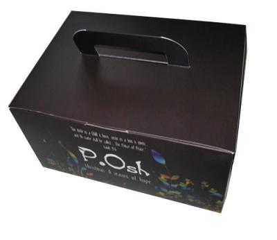 China CMYK Rigid Paper Boxes Rectangle Cardboard Package OEM C2S for sale