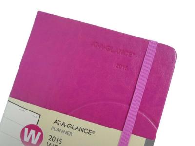 China 110GSM Organizer Planner Book 202*240mm SGS Leather Diary Notebook With Elastic Band for sale