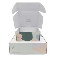 China Recyclable Corrugated Mailing Box Custom Size CMYK 4C Printing Foldable for sale