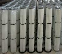 China Explosionproof Dust Collector Cartridge Filter Anti Static Lightweight 200 Mesh Coal Powder for sale
