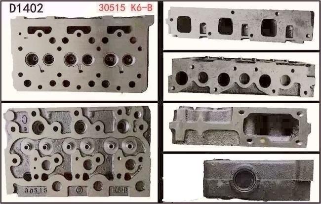 For Kubota diesel engine D1402 cylinder head