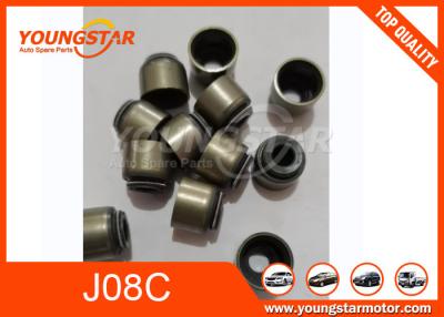 China Iron Stem Valve Oil Seal Cloured Grey For HINO J08C J05C for sale