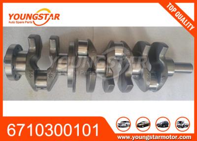 China 6710300201 Engine Crankshaft For Ssangyong KORANDO D20F With Gear for sale