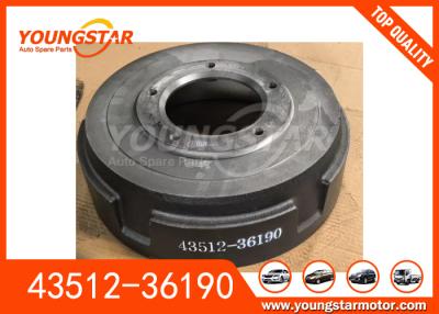China Brake Drum 43512-36190 For TOYOTA Coaster 15B with 60000 Kms Guarantee and OEM Quality for sale