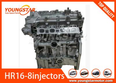 China Nissan HR16DE Engine with 8 Injector Holes 1.6L Displacement Aluminium Construction for sale