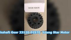 Hyundai Getz Crankshaft Sprocket Belt Gear 23120-02570 YOUNG STAR MOTOR