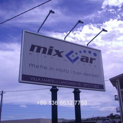 China Standing pole sign outdoor three faces billboard for sale