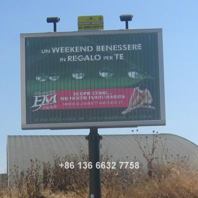 China billboard manufacturer three faces rotating panel billboard for sale