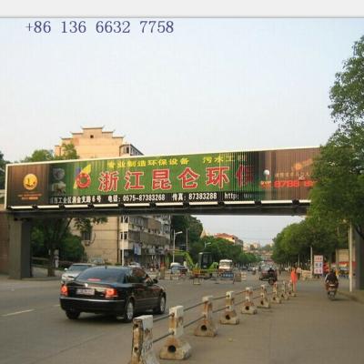 China Motor powered anti rust aluminium frame advertising billboard for sale