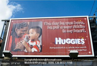 China Kenya Wall Mount Custom Design Rolling Advertising Board for sale