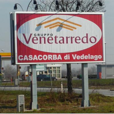 China Three Sided Rotating Panel Advertising Outdoor Billboard for sale