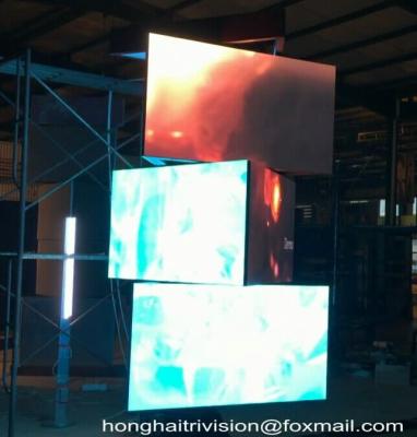 China 3d display board advertising spinning led billboard prices for sale
