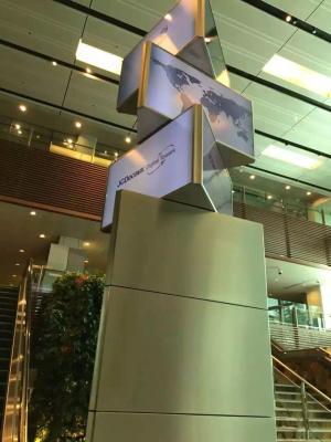 China 3d display board advertising spinning led video display indoor for sale