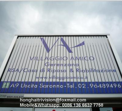 China aluminium alloy rolling board media outdoor aluminum china trivisions for sale