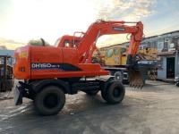 China 150 210 Doosan Wheel Excavator Second Hand for sale
