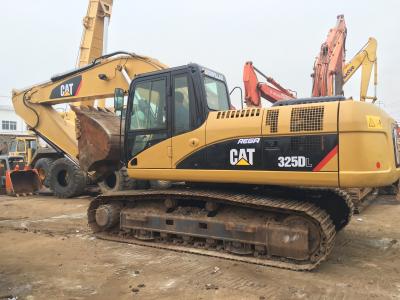 중국 애벌레 무한궤도 굴착기는 CAT 325DL 굴삭기 135 kw 전원을 사용했습니다 판매용
