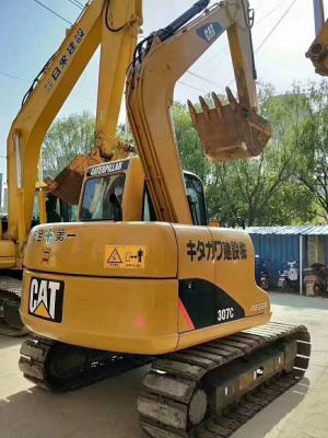중국 크롤러형은 애벌레 작은 굴삭기 CAT을 307C 307D를 이용했습니다 판매용