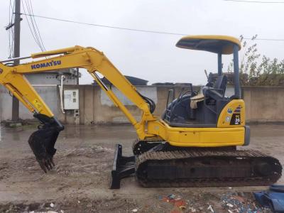 중국 2016년 0.2M3 버킷 3T 중고 Komatsu 굴삭기 PC35MR PC30MR 판매용