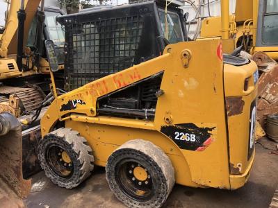 Китай Cat 226B 226C Используемый погрузчик с бортовым поворотом 74 л.с. Полная мощность продается