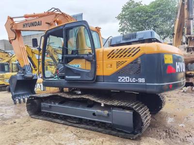 China 2019 Year Hyundai R220-9s Used Crawler Excavator 22000kg Operate Weight for sale