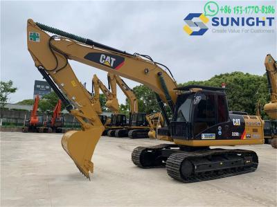 Китай Хорошая производительность 20тонна среднего размера ползучая машина для кошек экскаватор 320d2 оригинальный экскаватор использованный Cat 320d2 продается