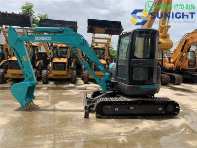 Excavadora KOBELCO Sk55 usada de 5,5 toneladas em bom estado