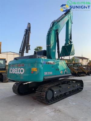 Cina Buone prestazioni Originali Kobelco SK200 SK200-8 Sk200-10 Escavatori usati 20ton Digger Crawler Tipo per l'estrazione mineraria in vendita