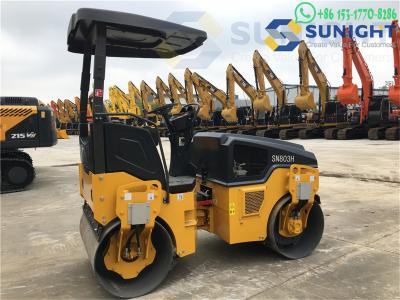 China Road Roller Caterpillar SN803H Road Construction Machine Single Drum Road Construction Roller for sale