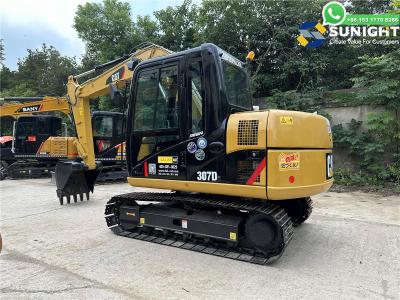 Cina Escavatore a striscia Caterpillar 307C 307D Escavatore CAT 307 con lama in vendita