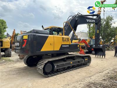 중국 사용 된 발굴기 Volvo EC210 수압 크롤러 Volvo 210 EC210B EC210D 발굴기 판매용