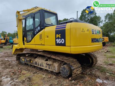 Cina 16 tonnellate usato Komatsu 160 escavatore Crawler escavatore PC160-7 in vendita